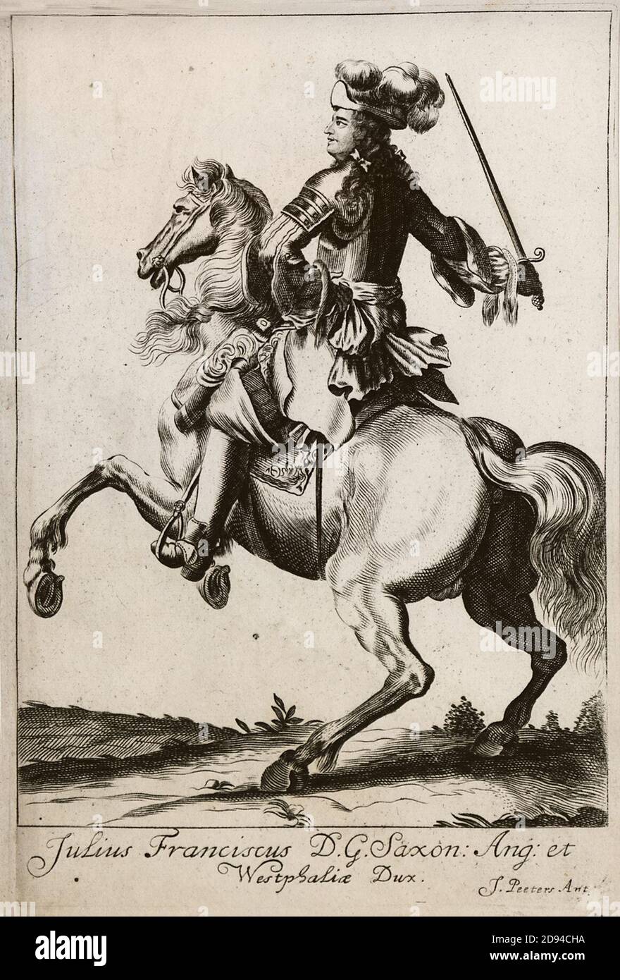 Julius Franciscus DG Saxon- Ang et Westphalia Dux - Peeters Jacob ...