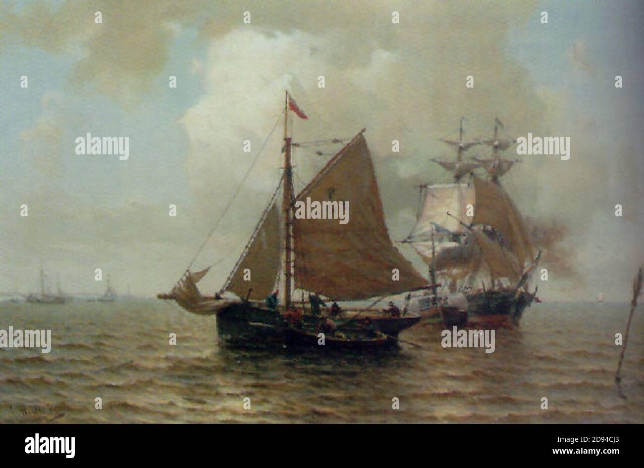 Julius Huth - Coastal shipping Stock Photo - Alamy