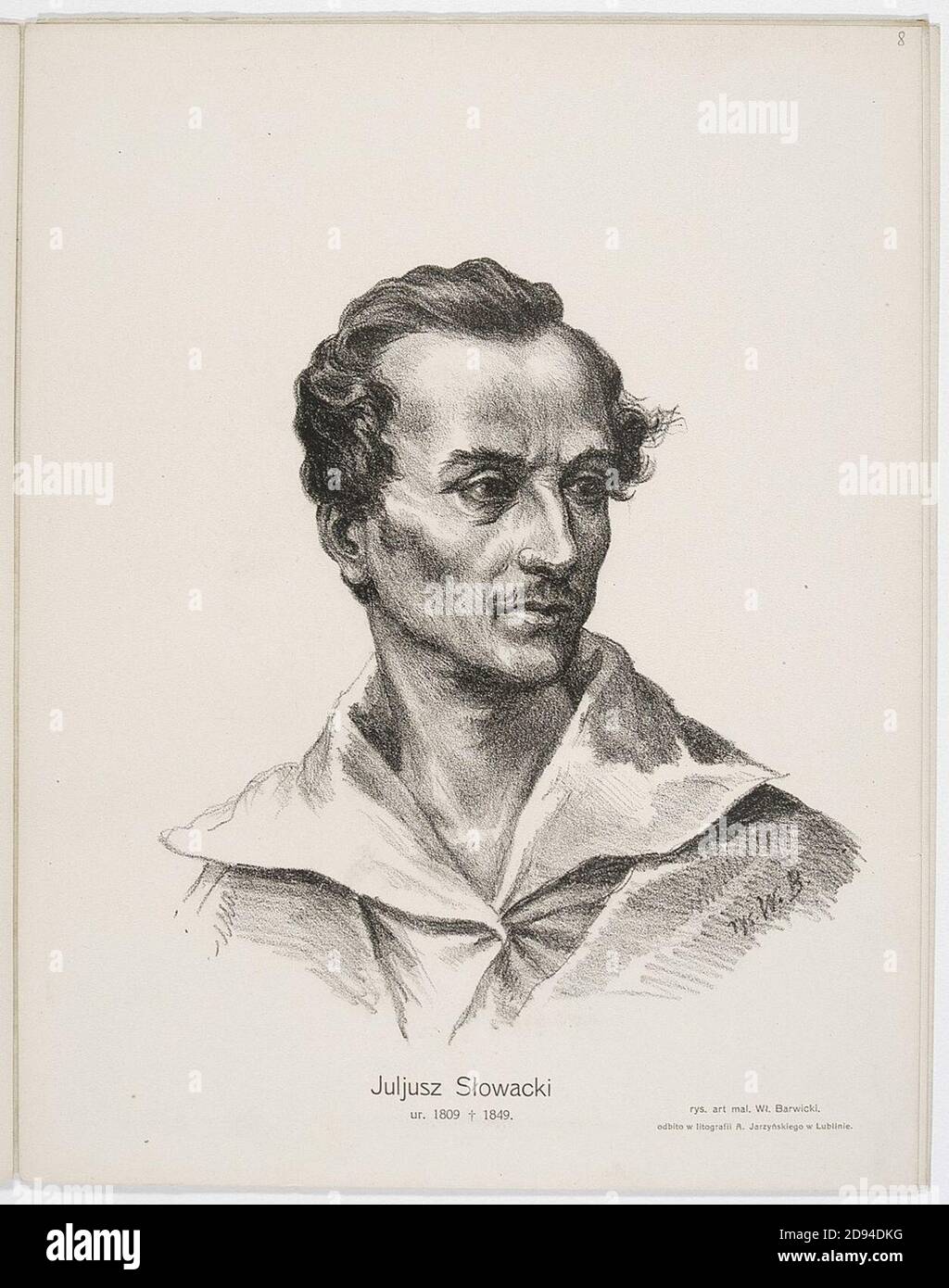 Juliusz Slowacki by Barwicki Stock Photo - Alamy