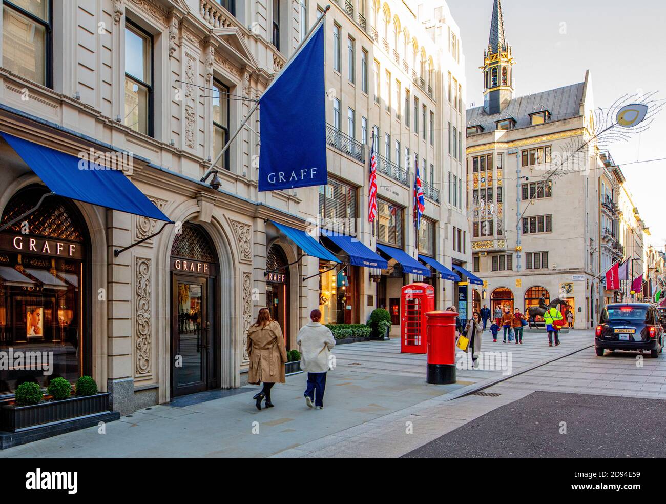 Graff store, Old Bond Street, London Stock Photo - Alamy