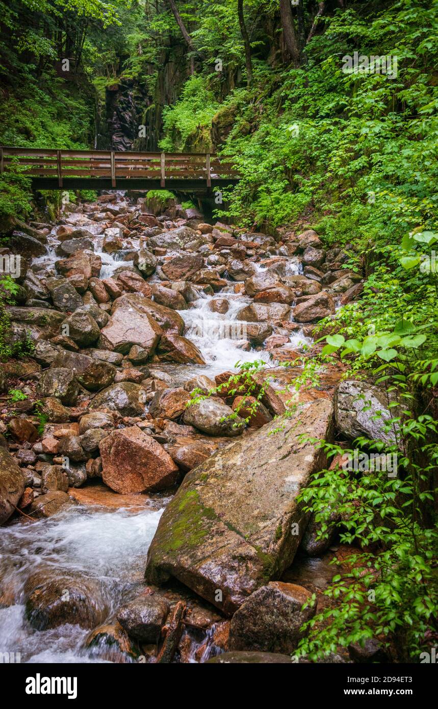Franconia Notch State Park Stock Photo - Alamy