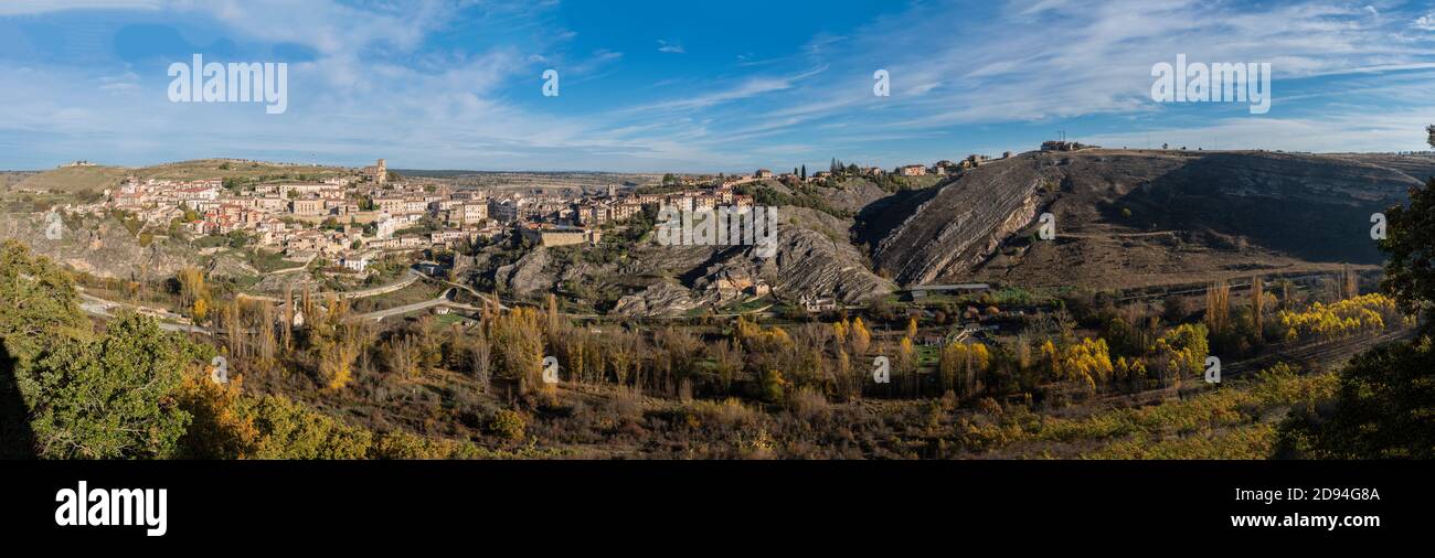 medieval village Sepulveda, Segovia, Spain Stock Photo - Alamy