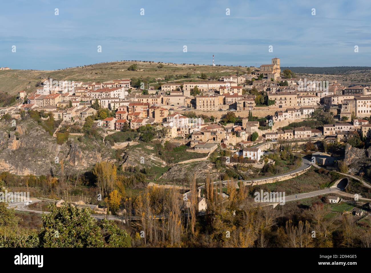 medieval village Sepulveda, Segovia, Spain Stock Photo - Alamy