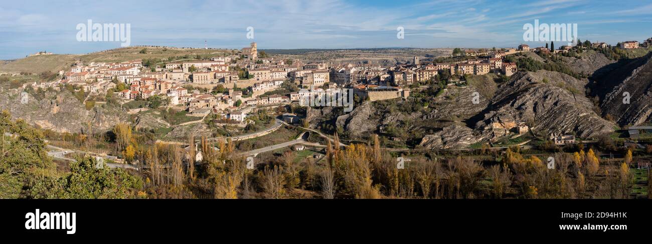 medieval village Sepulveda, Segovia, Spain Stock Photo - Alamy