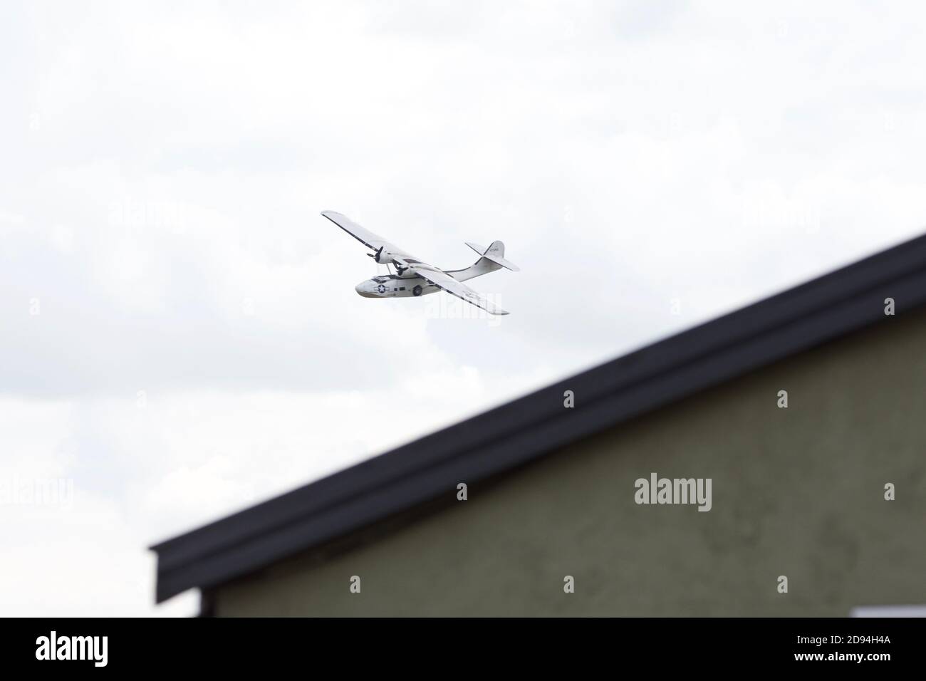 PBY Catalina, Miss Pick Up, flying at the Duxford Air Show 2019- flying ...