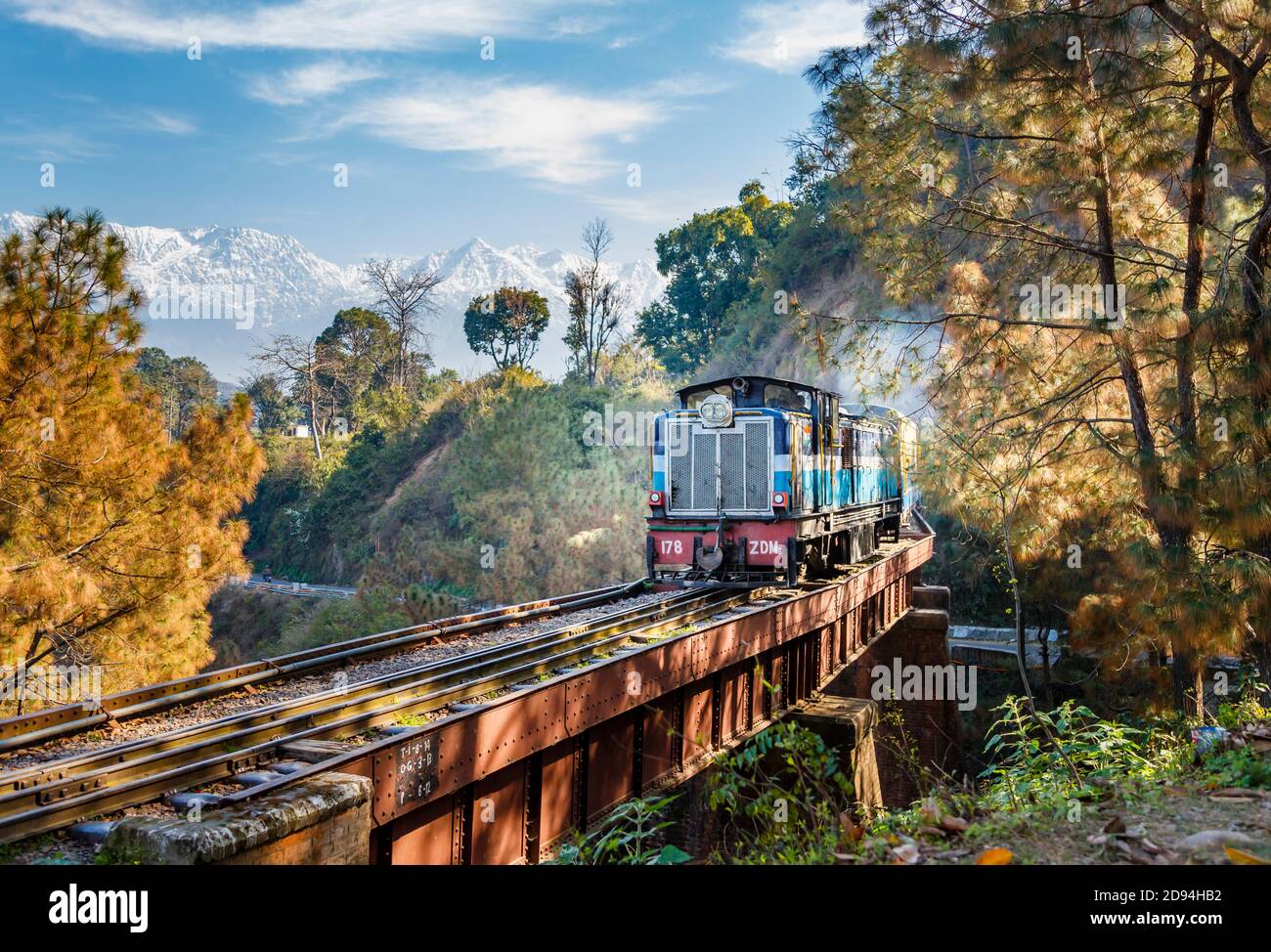 Indian railway scenery hi-res stock photography and images - Alamy