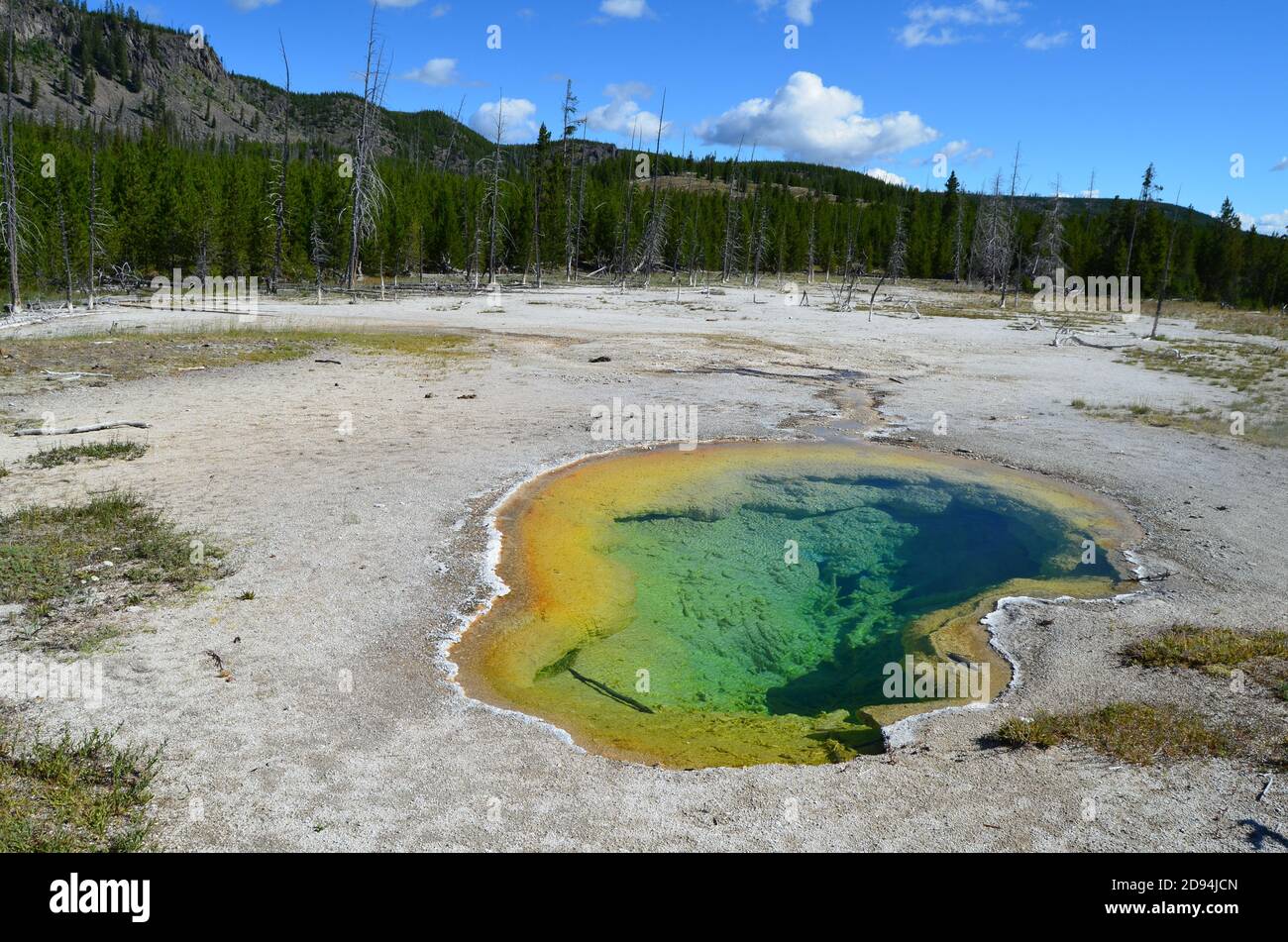 Biscuit basin yellowstone hi-res stock photography and images - Alamy
