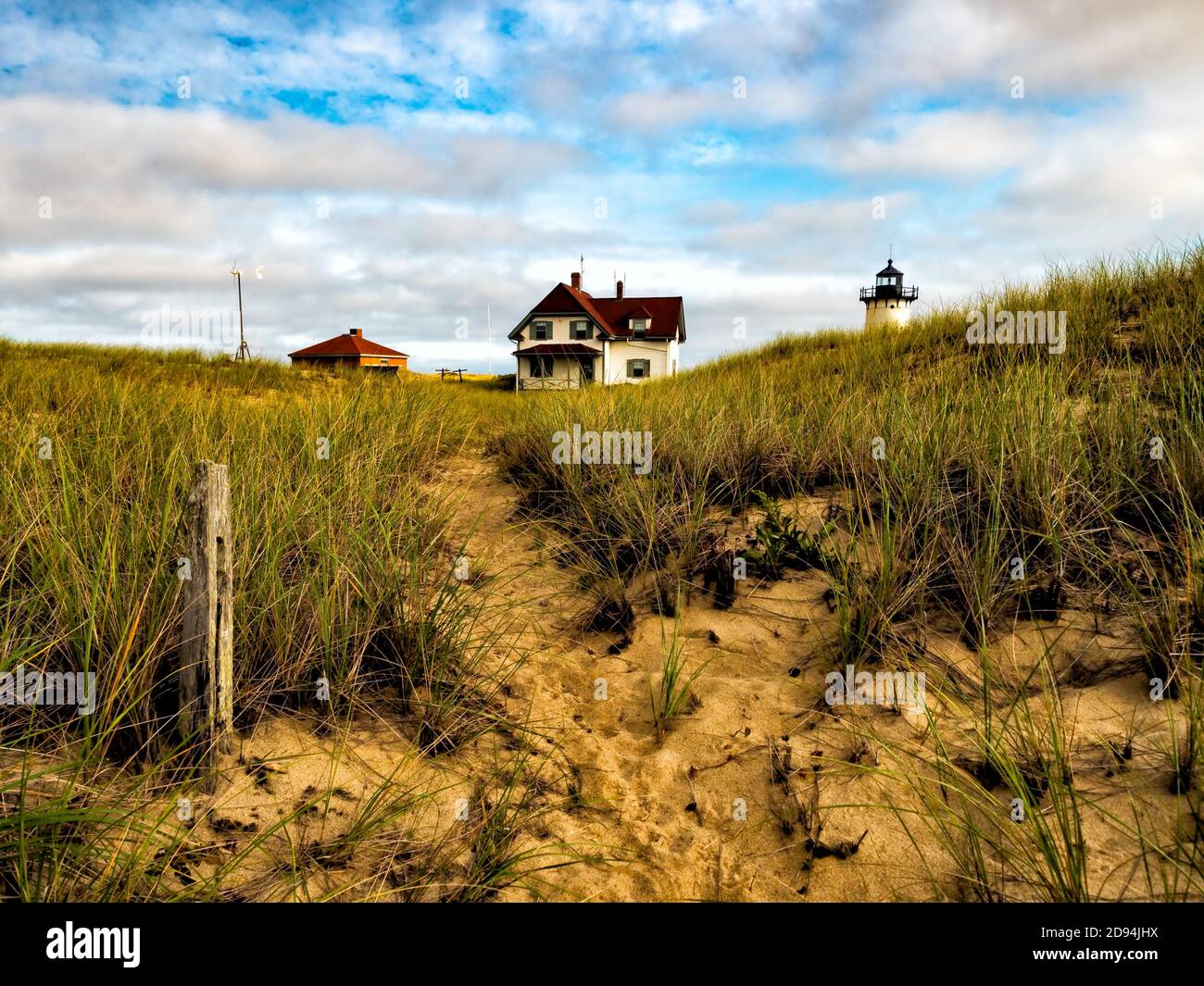 Race Point Lighthouse Stock Photo - Alamy