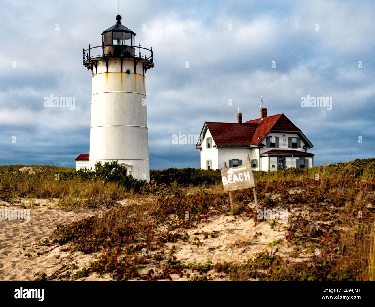 Race Point Lighthouse Stock Photo - Alamy