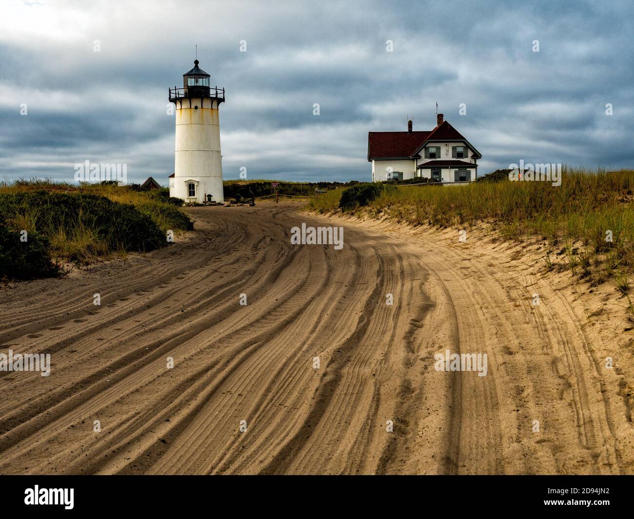 Race Point Lighthouse Stock Photo - Alamy