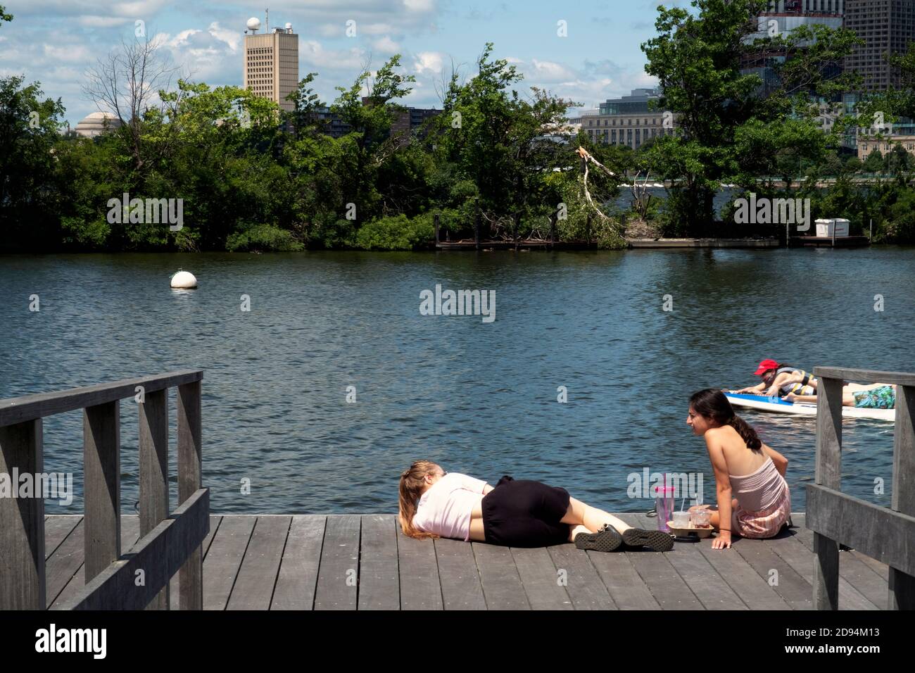 River pier hi-res stock photography and images - Alamy