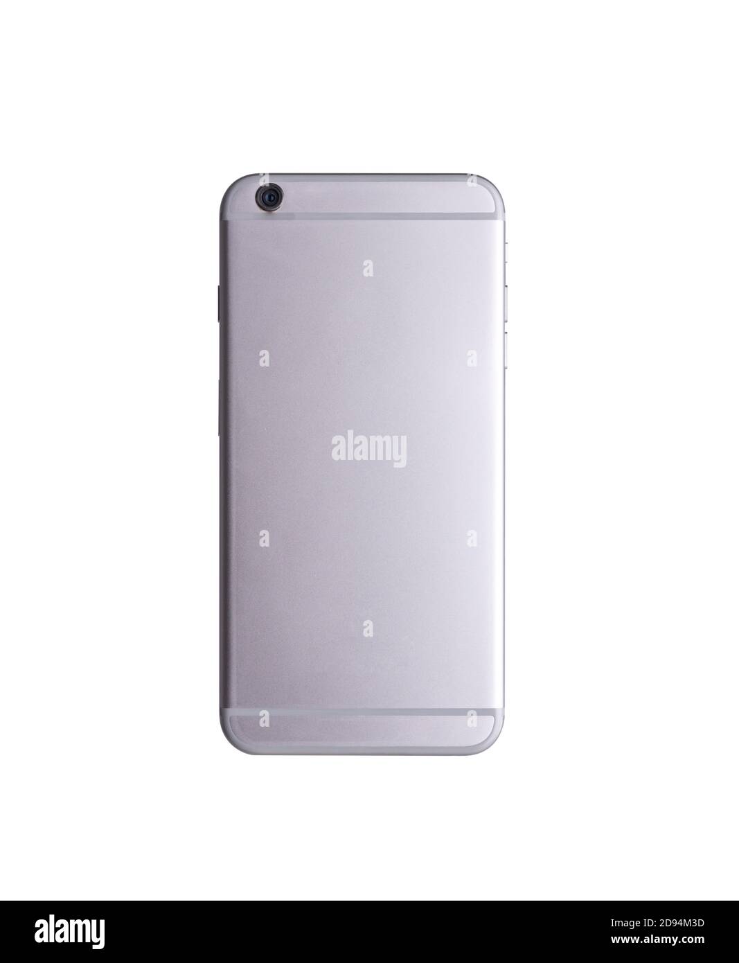 Backside view modern smartphone mockup. Back mobile smart phone ...