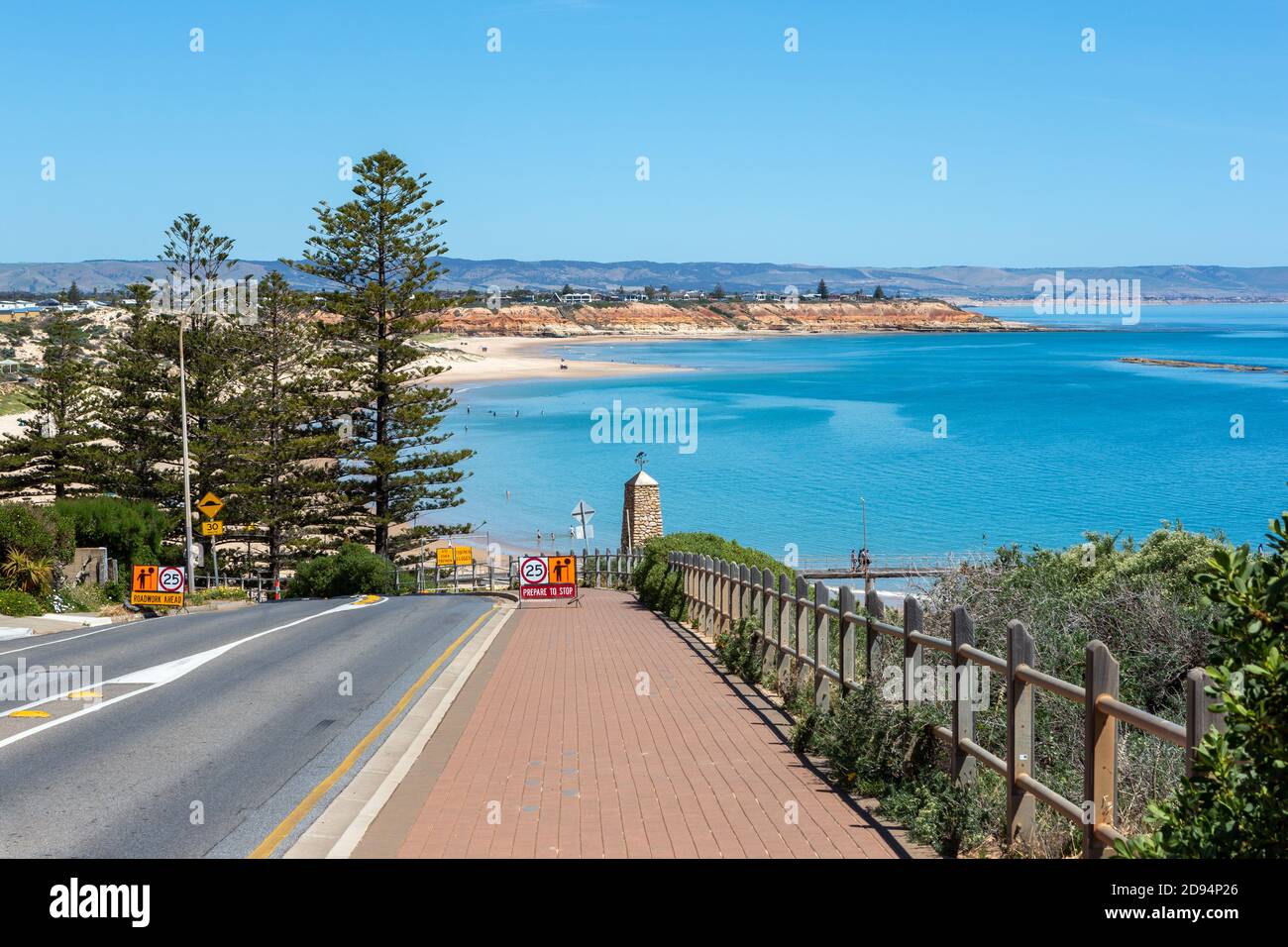 The iconic port noarlunga jetty from the esplande looking down in South ...
