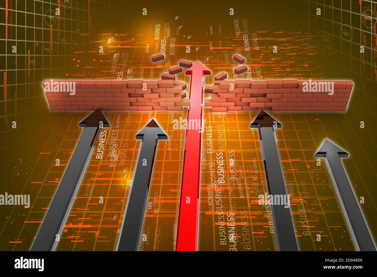 Business breakthrough concepts hi-res stock photography and images - Alamy