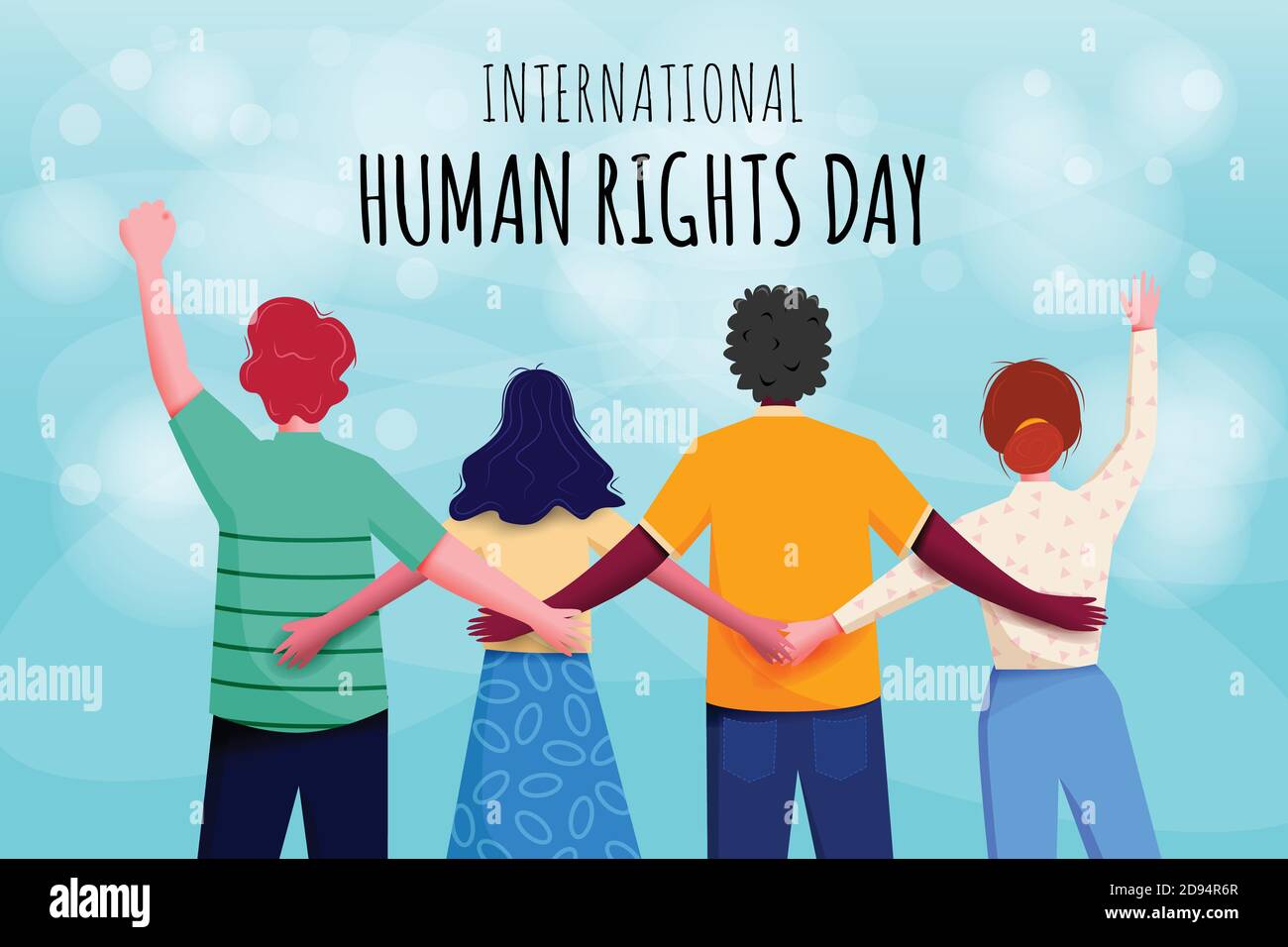 International human rights day banner Stock Vector Image & Art - Alamy