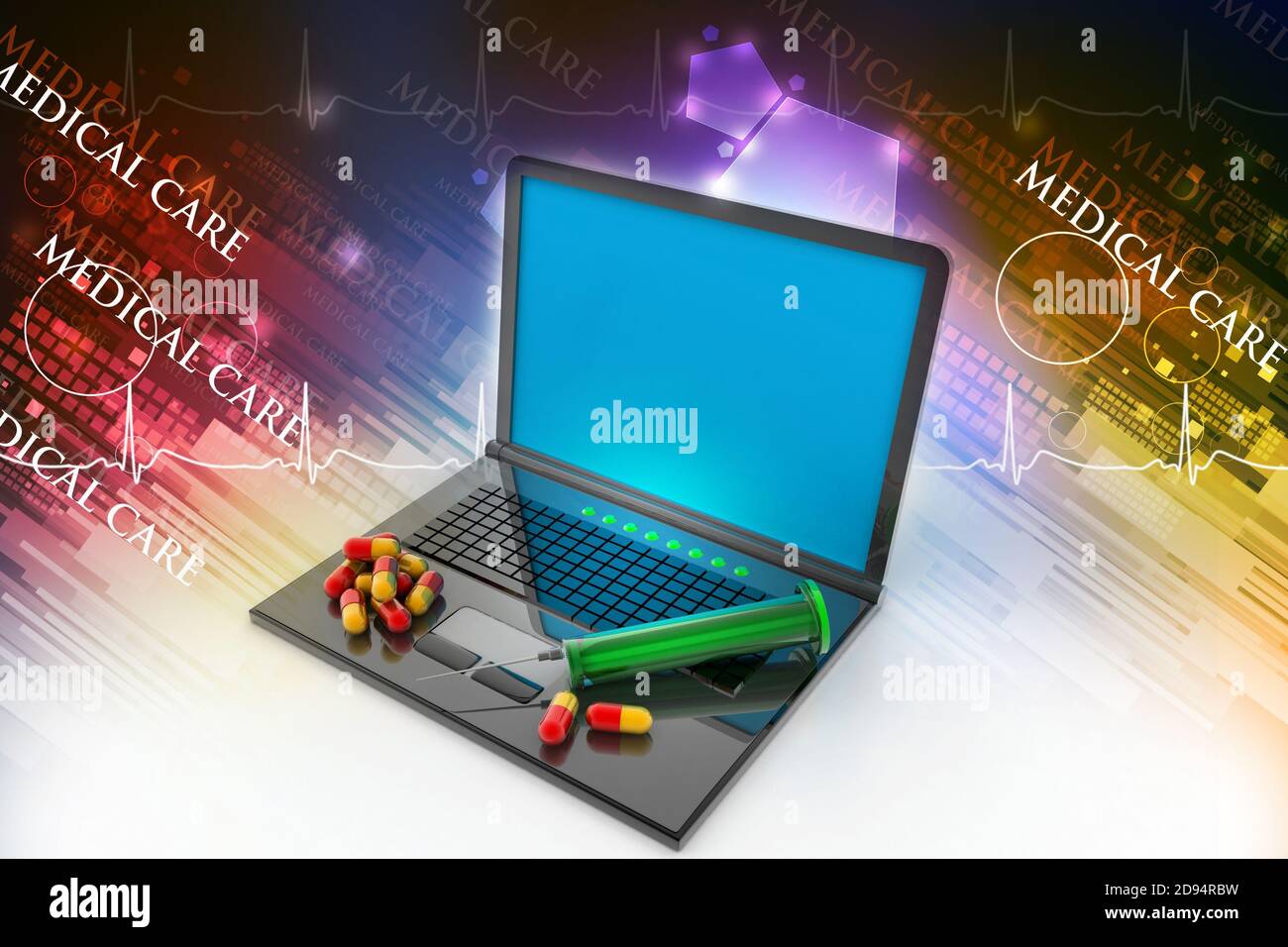 Treatment for computer dependence Stock Photo - Alamy