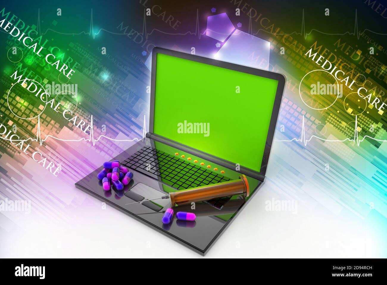 Treatment for computer dependence Stock Photo - Alamy