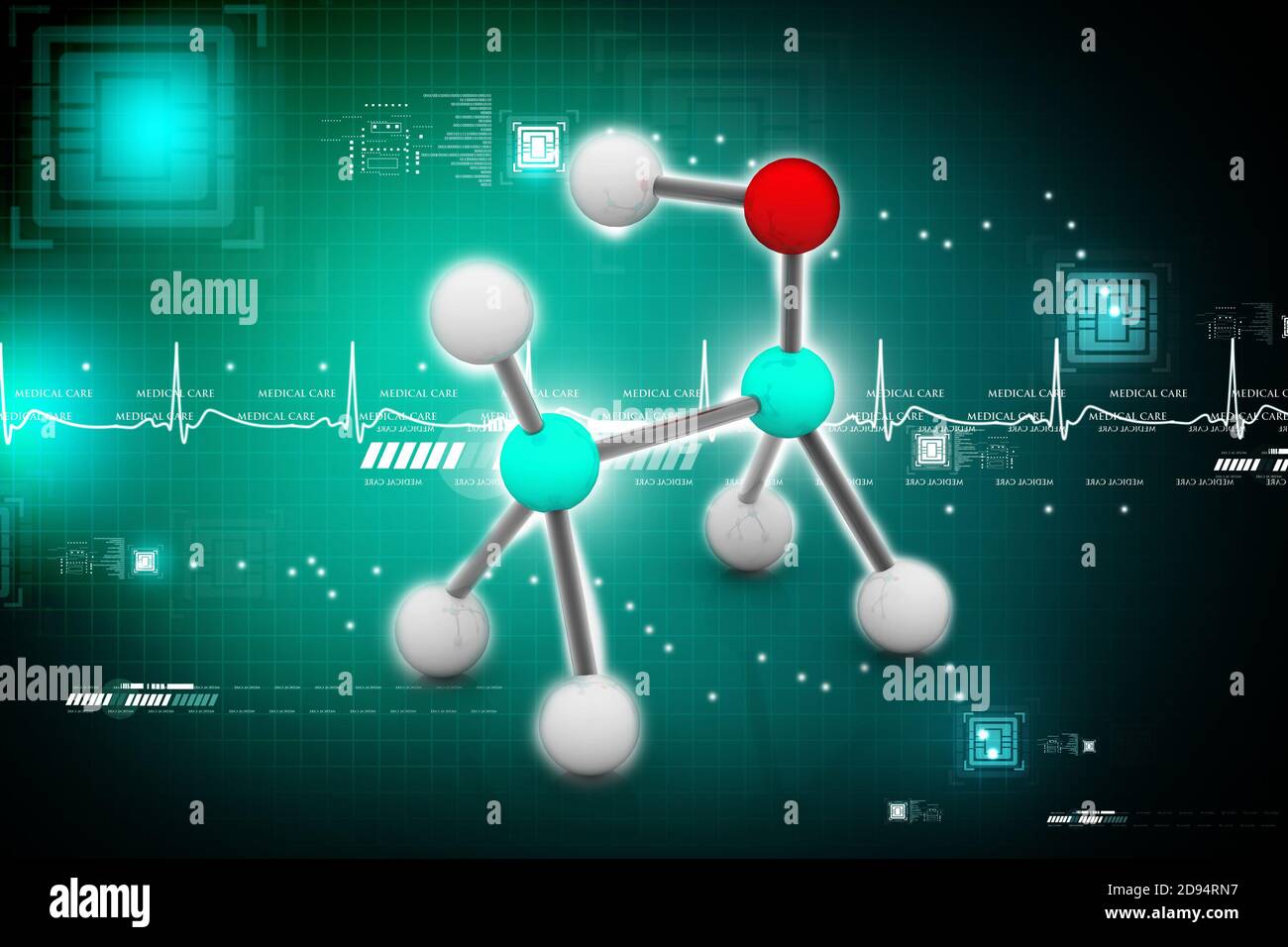Particle connections hi-res stock photography and images - Alamy