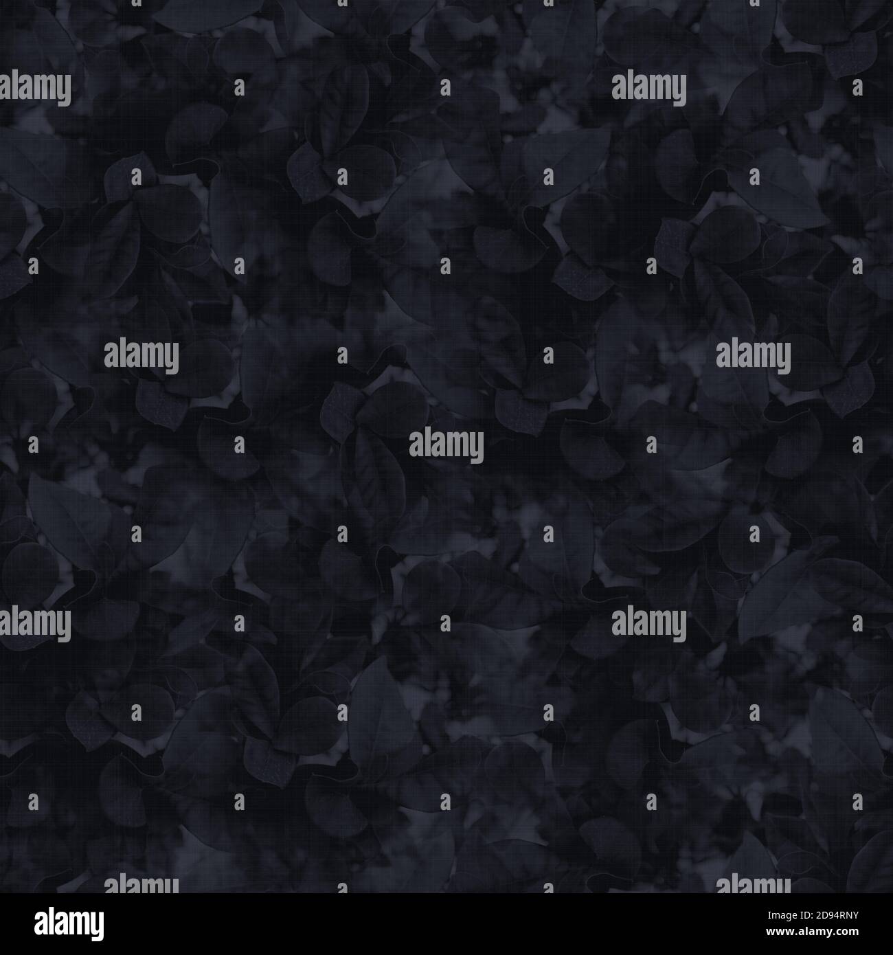 Dark moody almost black leaf seamless pattern Stock Photo - Alamy