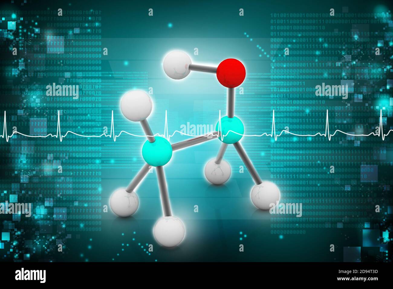 Particle connections hi-res stock photography and images - Alamy