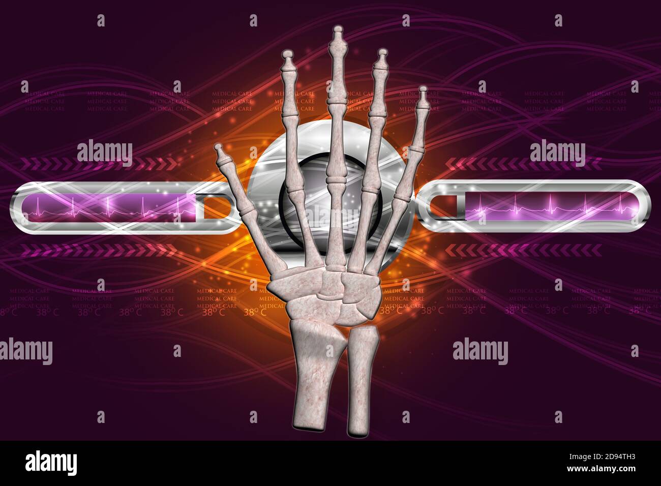 Skeletal hand hi-res stock photography and images - Alamy