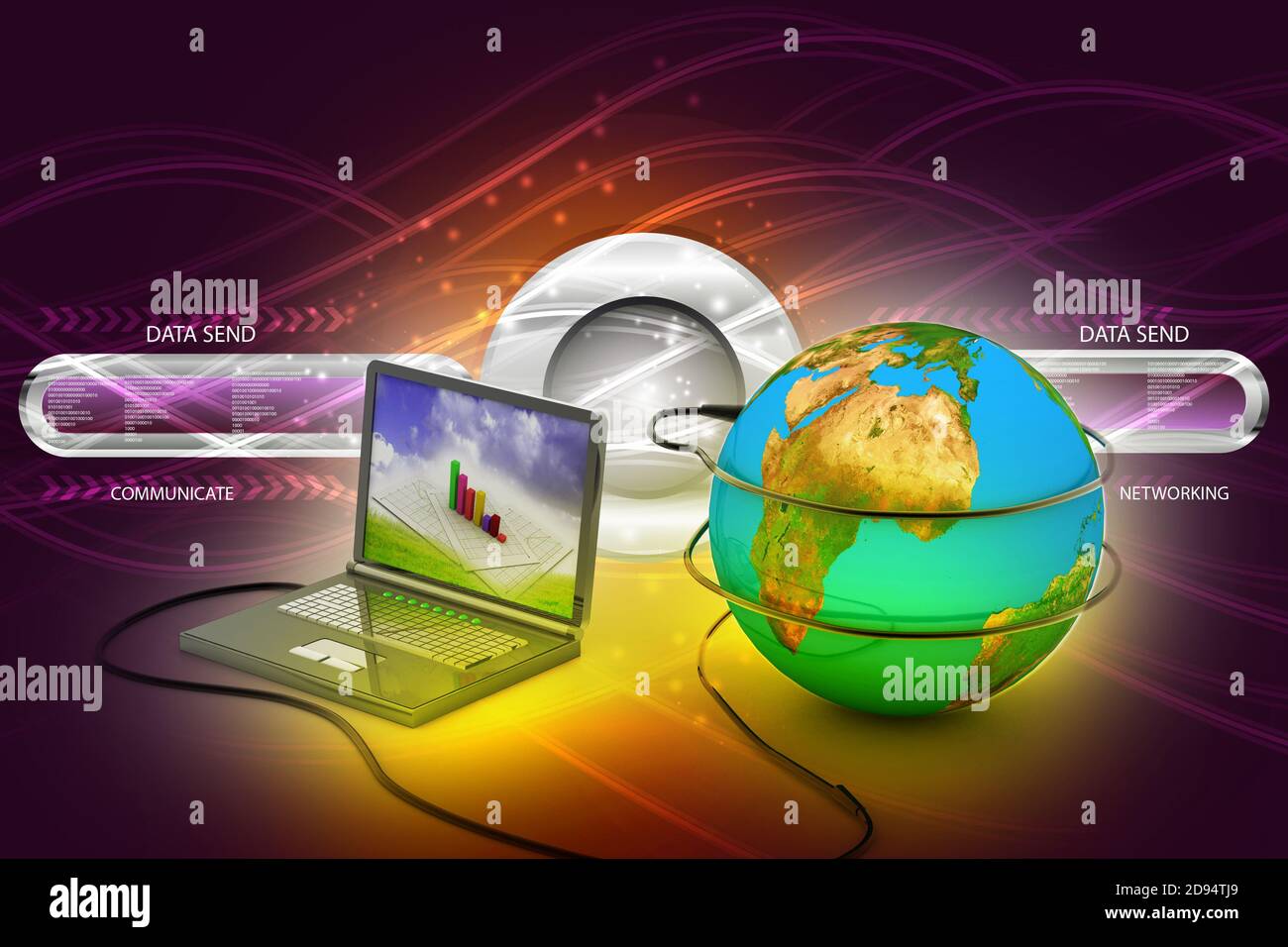 Global internet concept Stock Photo - Alamy
