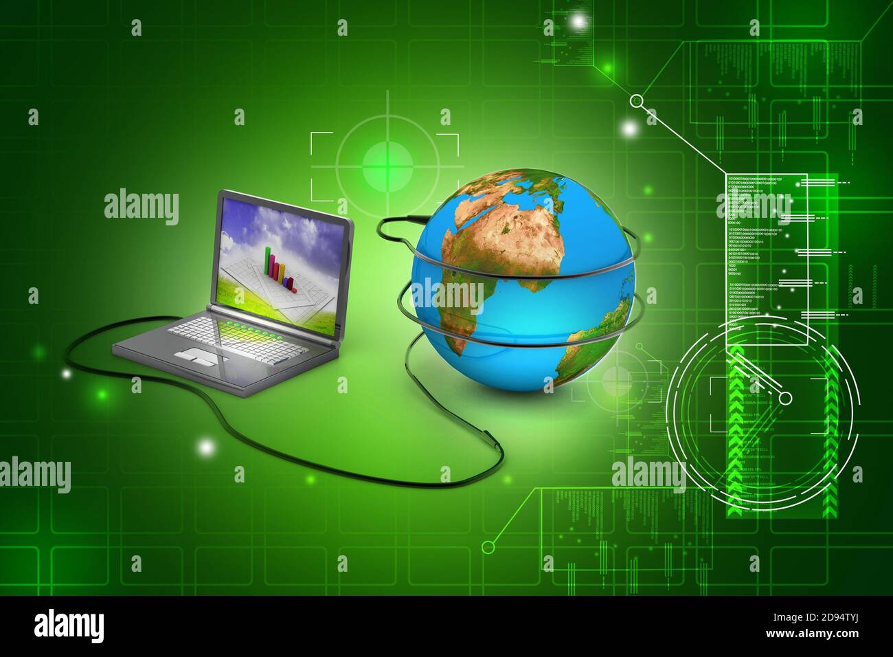 Global internet concept Stock Photo - Alamy