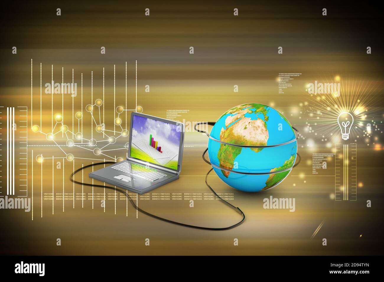 Global internet concept Stock Photo - Alamy