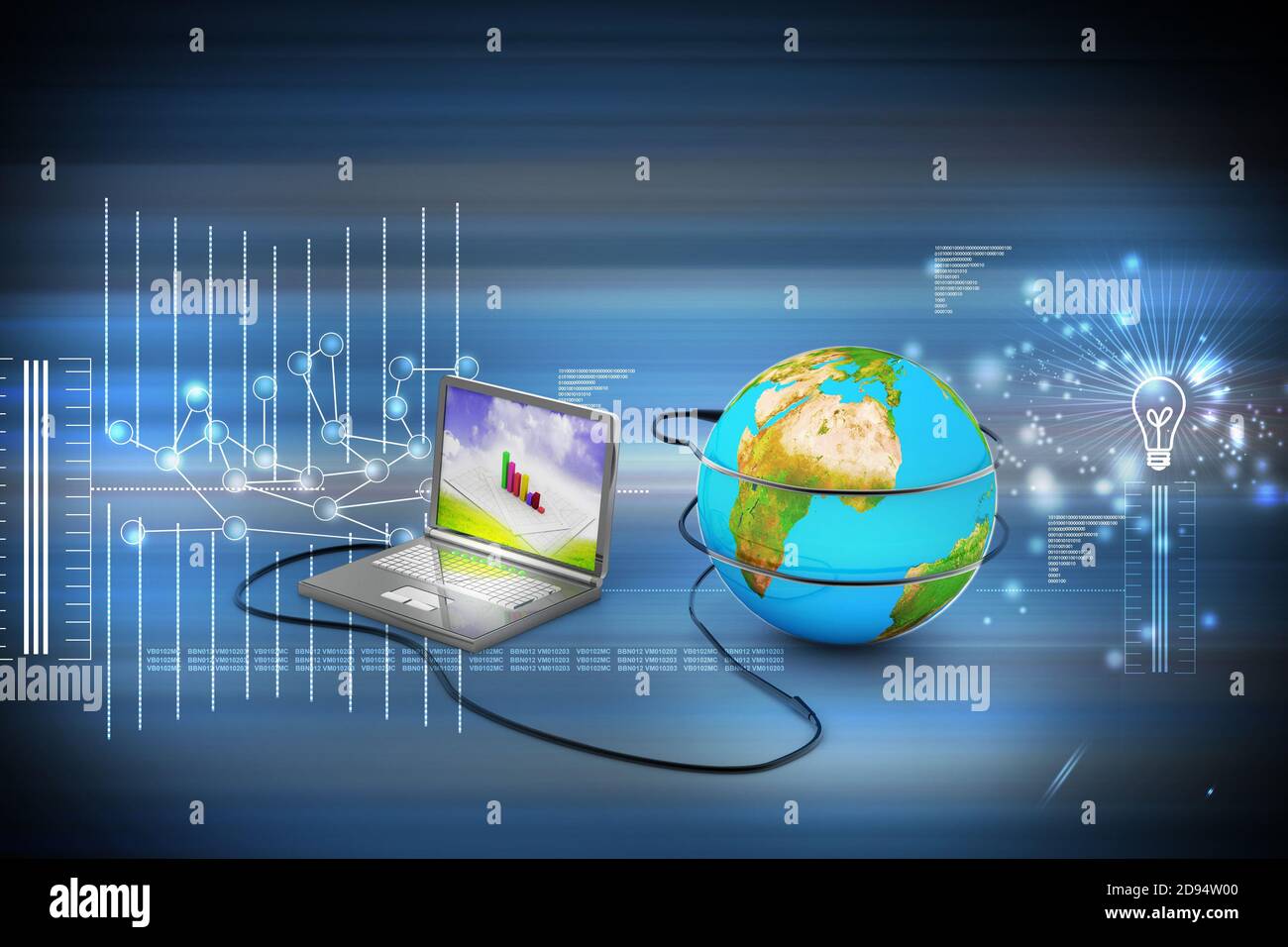 Global internet concept Stock Photo - Alamy