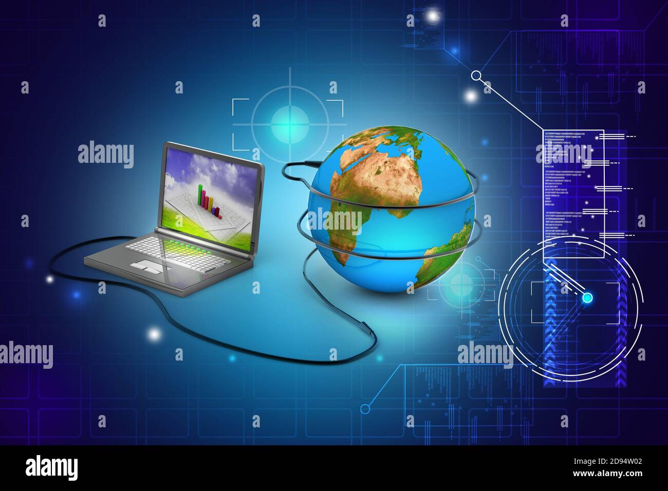 Global internet concept Stock Photo - Alamy
