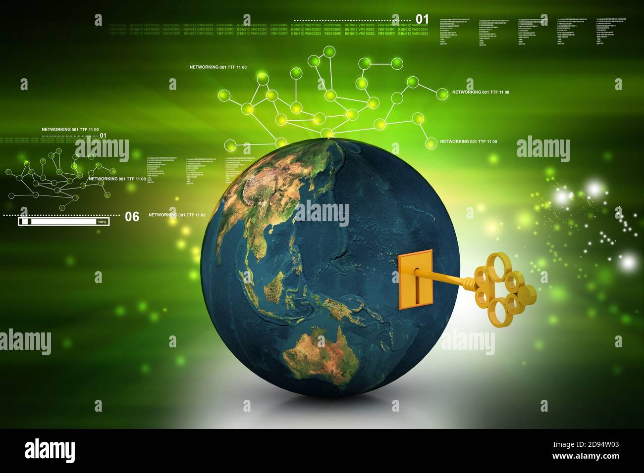 Key of the world Stock Photo - Alamy