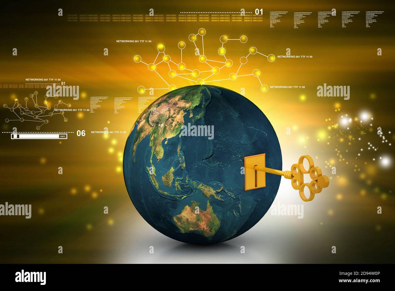 Key of the world Stock Photo - Alamy