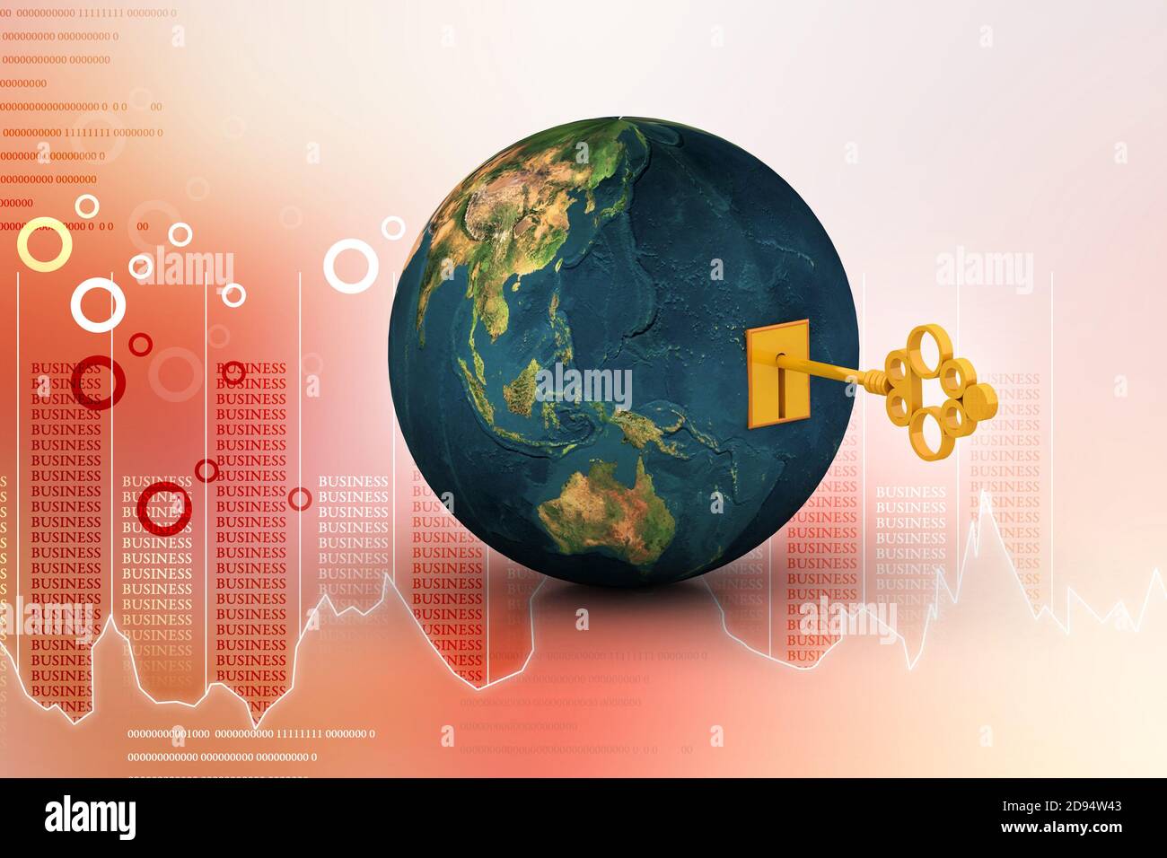Key of the world Stock Photo - Alamy