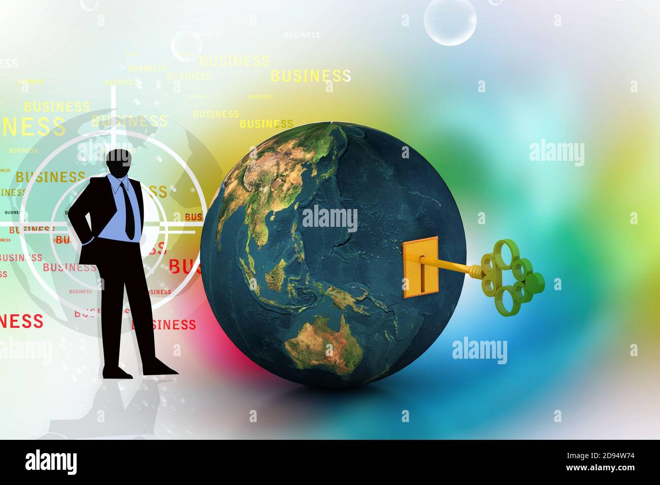 Key of the world Stock Photo - Alamy