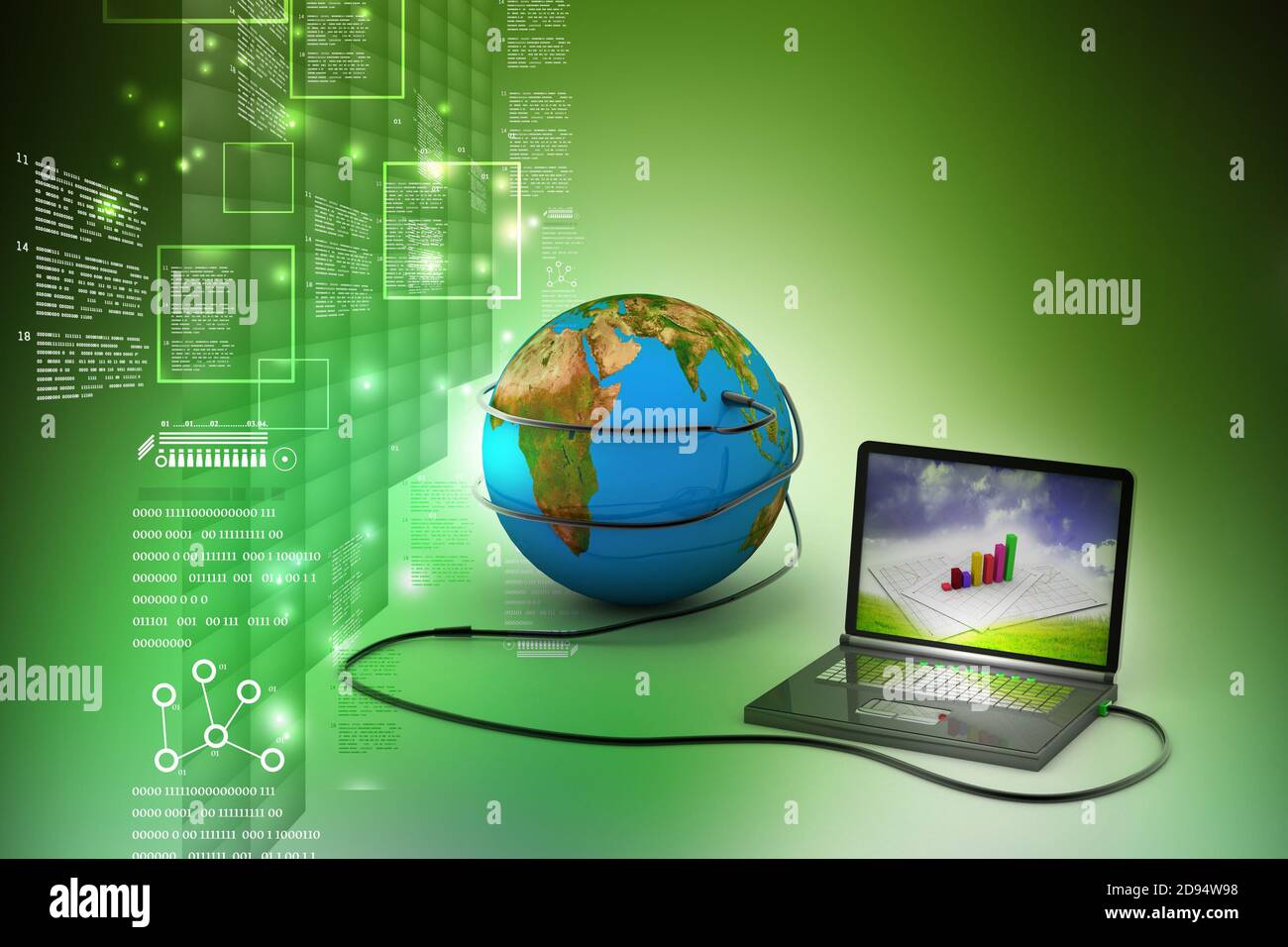 Global internet concept Stock Photo - Alamy