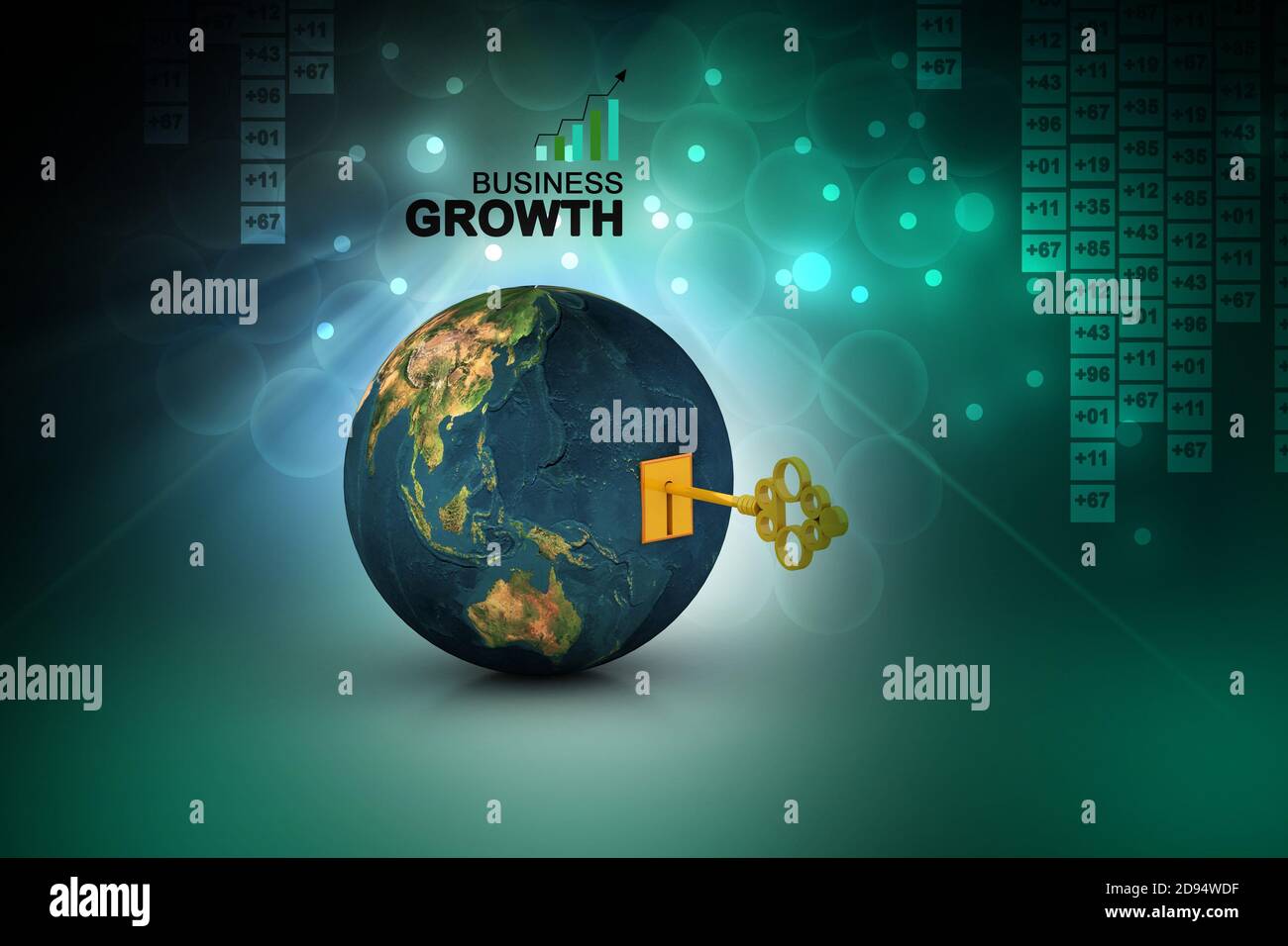 Key of the world Stock Photo - Alamy