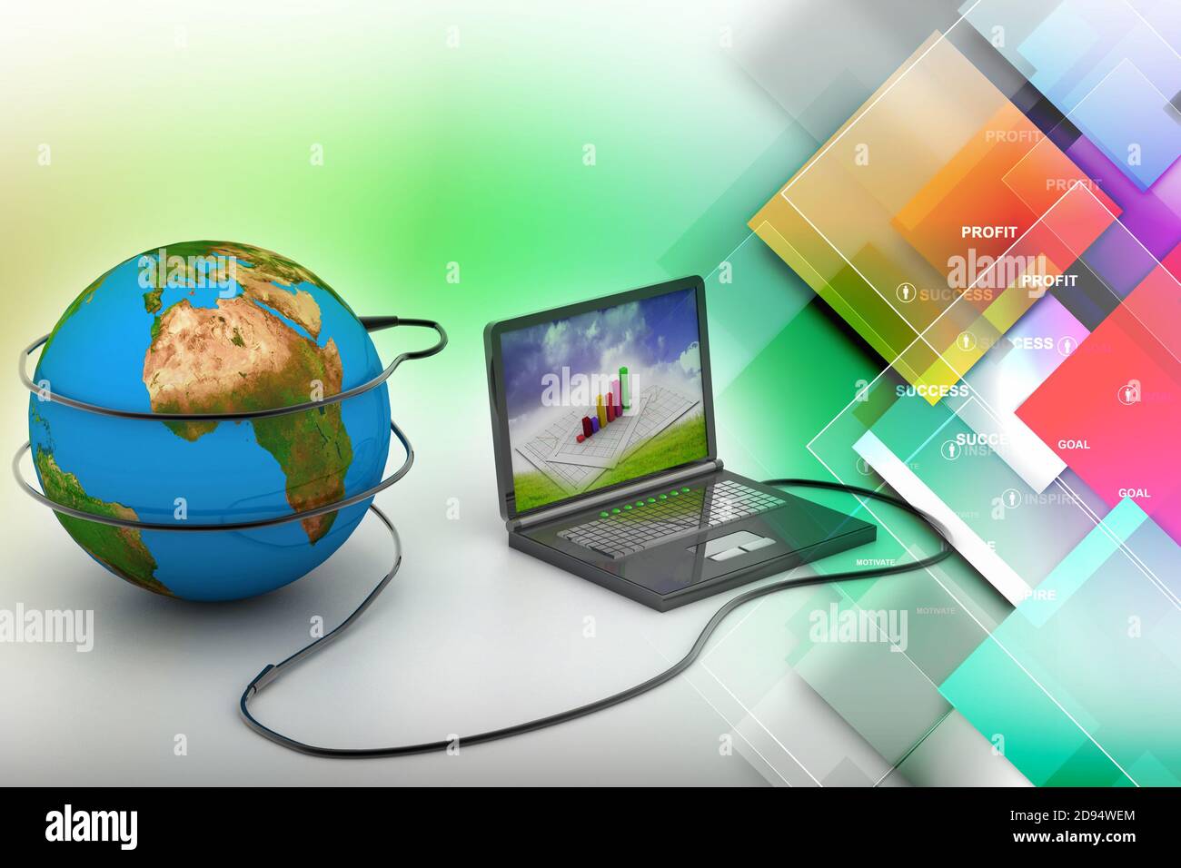 Global internet concept Stock Photo - Alamy