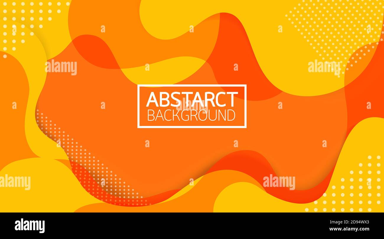 Abstract Flat Wave Background and Brochure Design Stock Vector Image ...