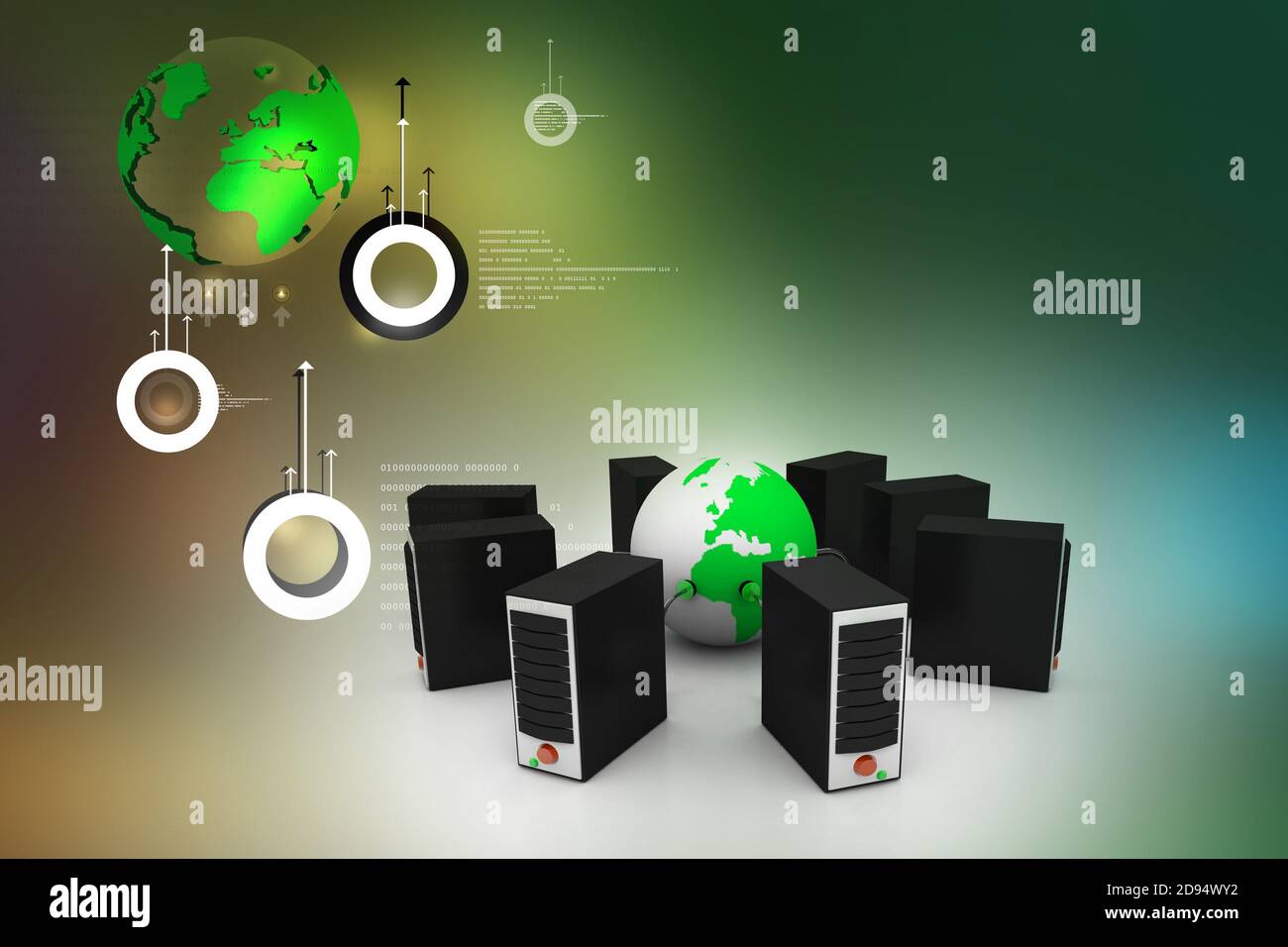 Global computer network Stock Photo - Alamy