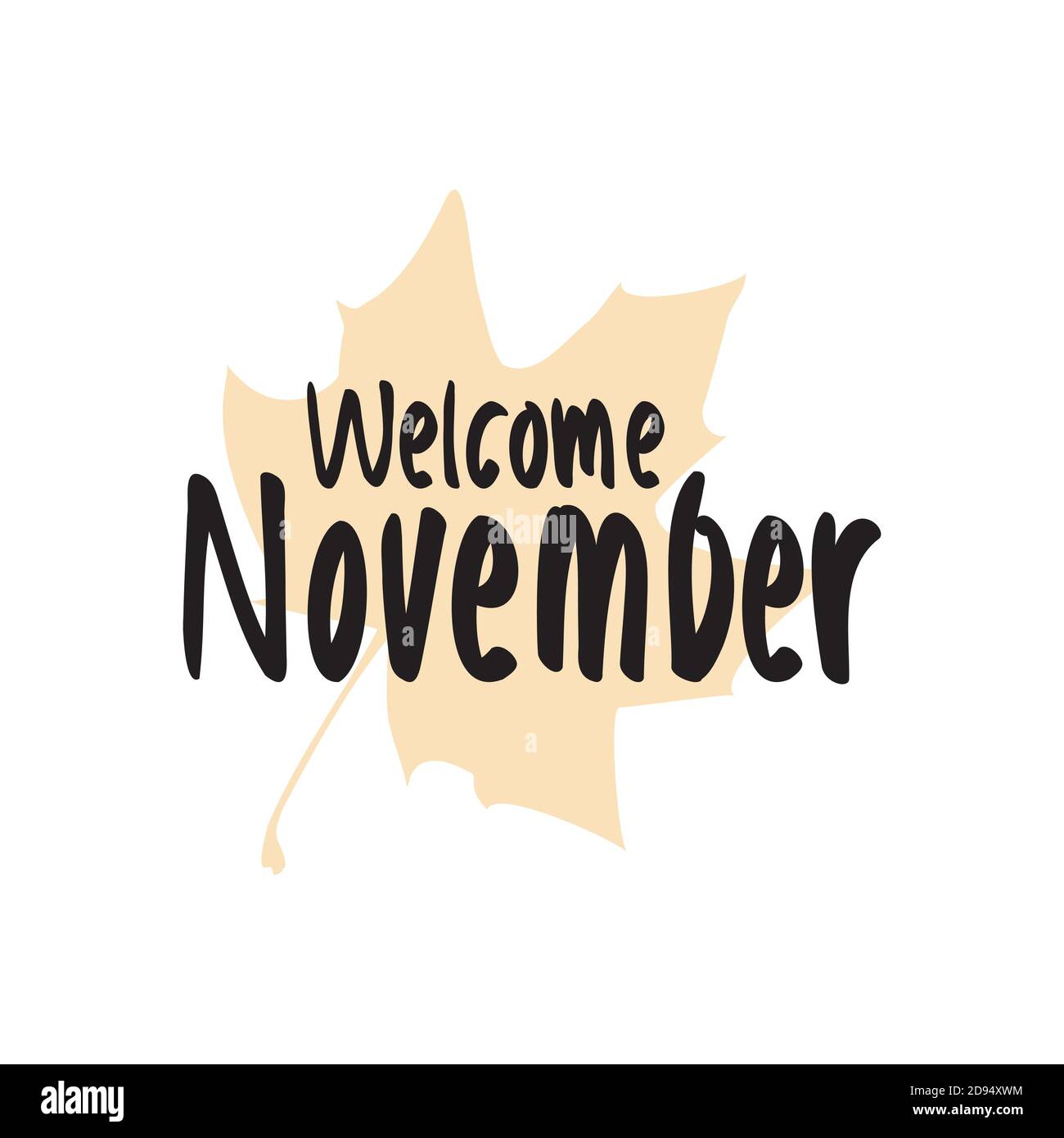November Word Art