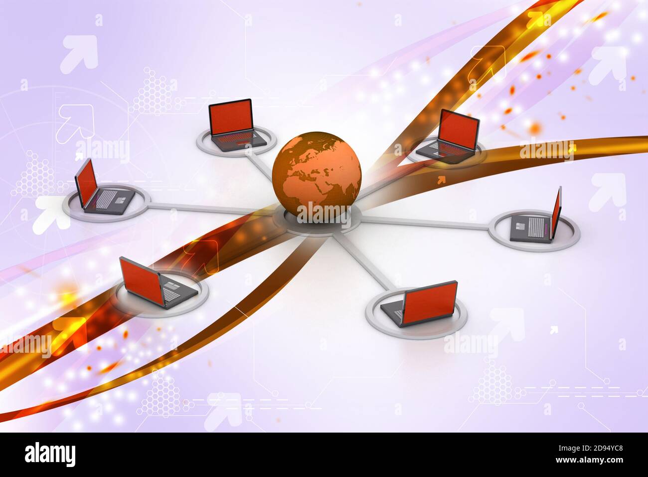Data centre network diagram hi-res stock photography and images - Alamy
