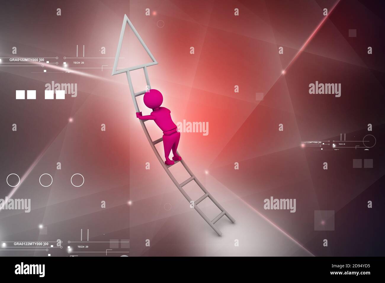 Ladder of success Stock Photo - Alamy