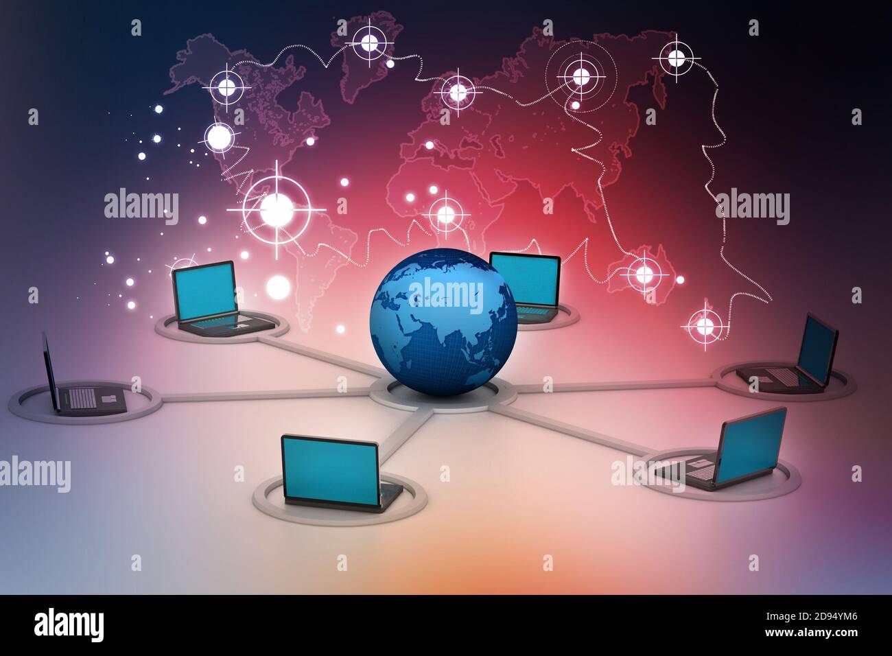 Data centre network diagram hi-res stock photography and images - Alamy