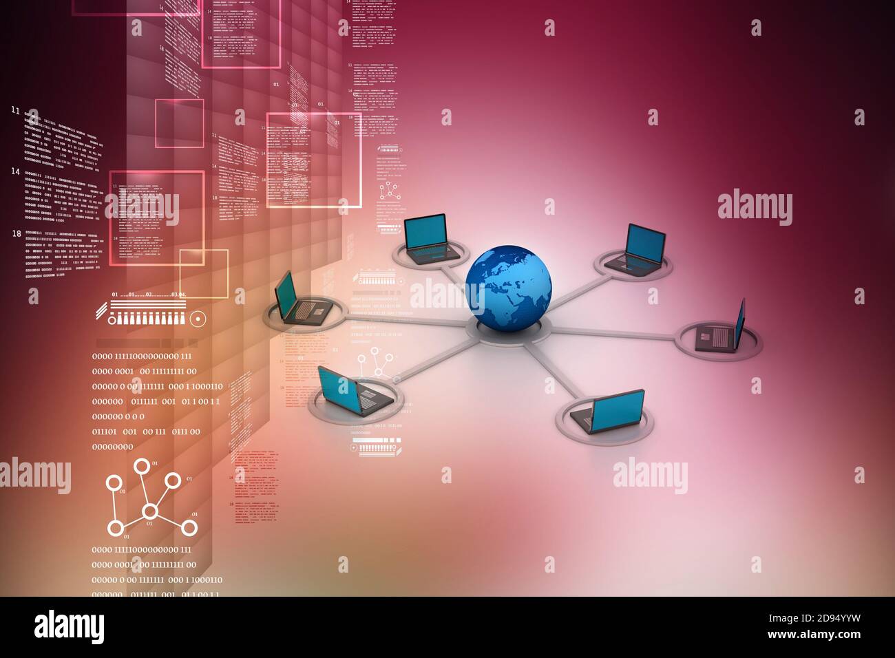 Data centre network diagram hi-res stock photography and images - Alamy
