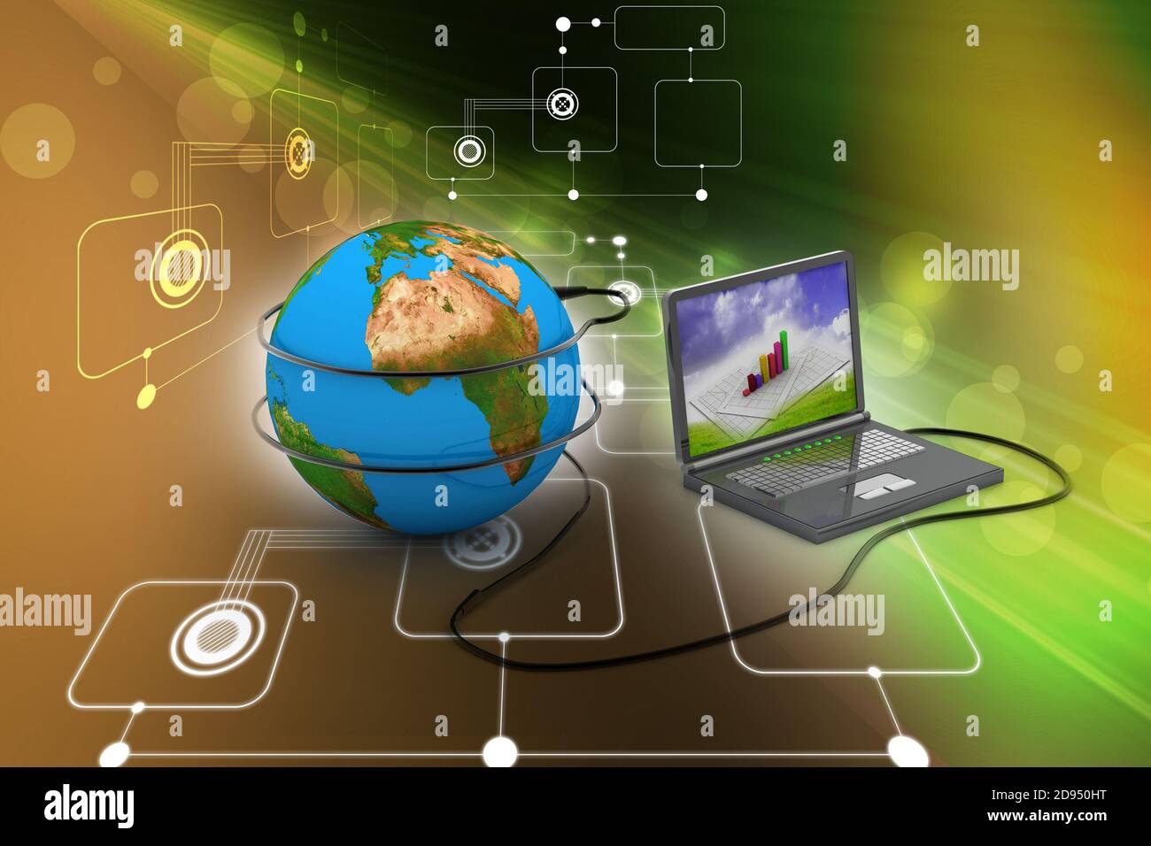 Global internet concept Stock Photo - Alamy