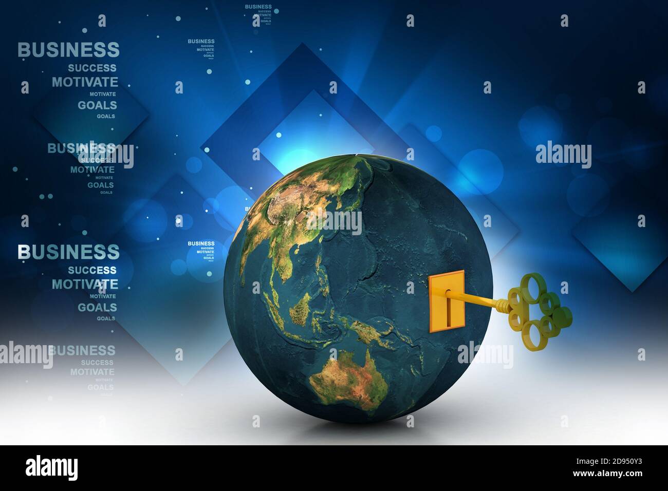 Key of the world Stock Photo - Alamy