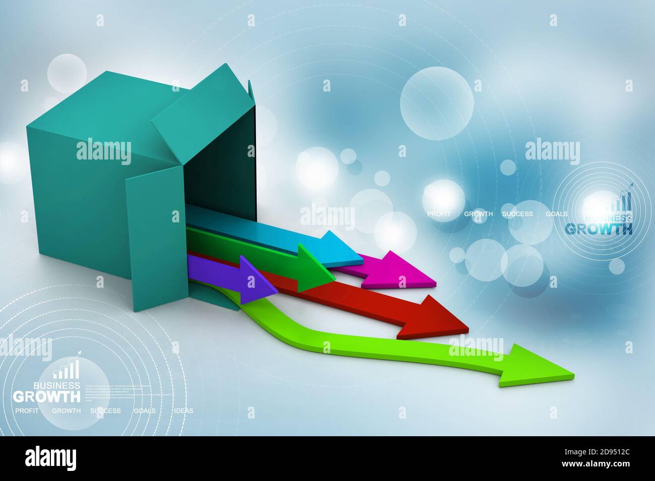 Out of the box Stock Photo - Alamy
