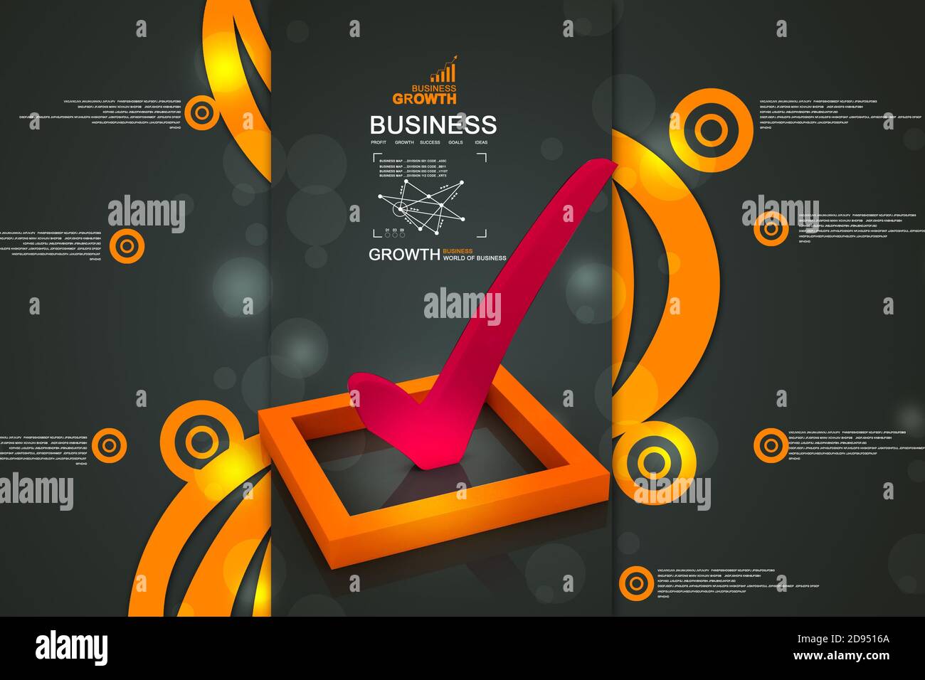 3d, agreement, box, check, checklist, color, red, yellow, choice ...