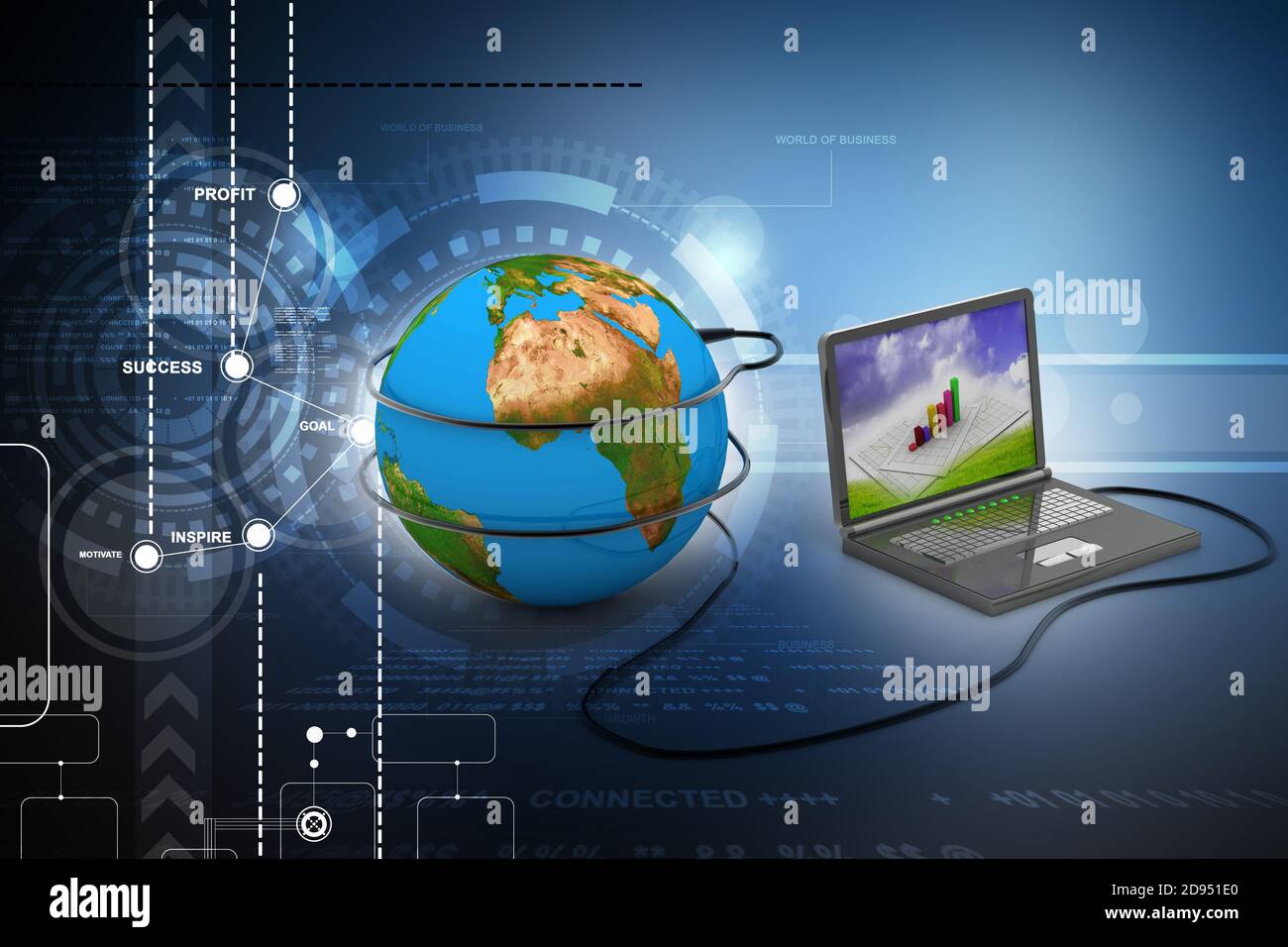 Global internet concept Stock Photo - Alamy