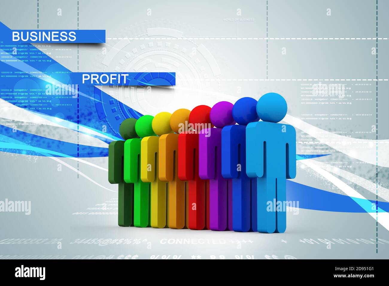 Group of people in line Stock Photo - Alamy